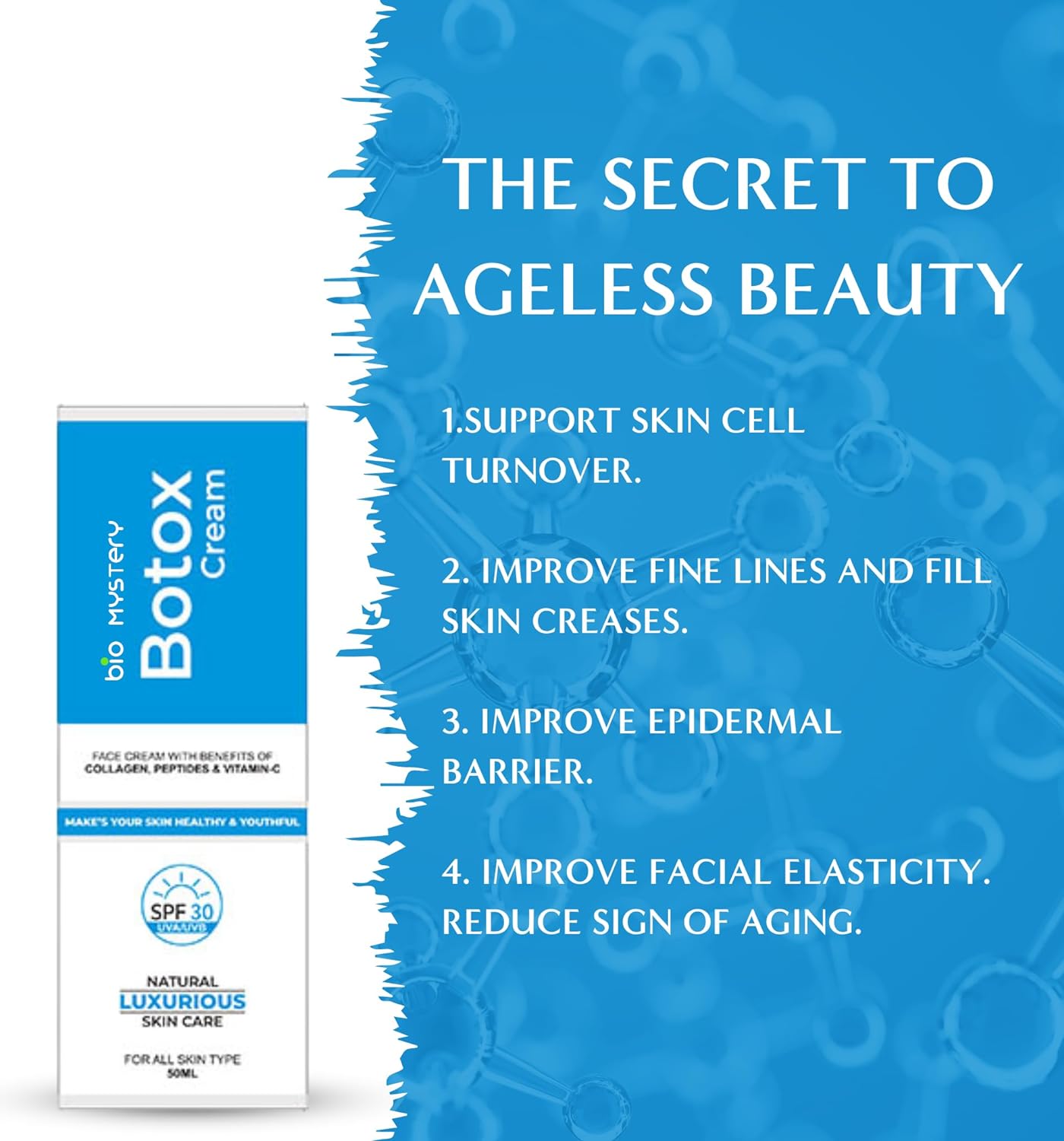 Botox Face Cream 50ml – Bio Mystery