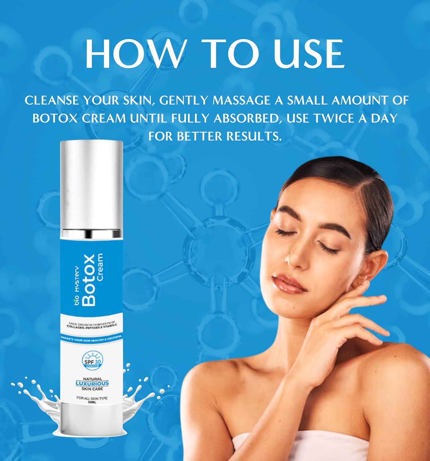 Botox Face Cream 50ml – Bio Mystery